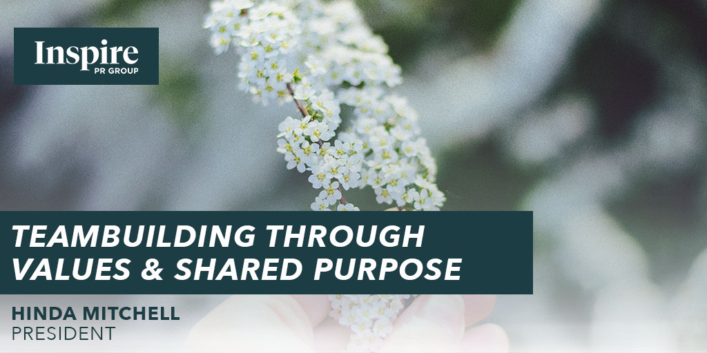 Teambuilding Through Values & Shared Purpose | Inspire PR Group